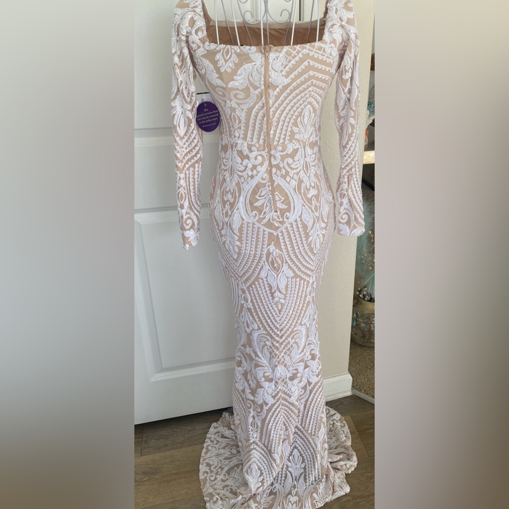 Mermaid Sequin Evening Gown. - Gem